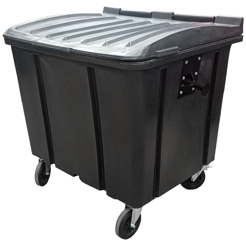 Container de Lixo 1000 Litros Munhão Aço