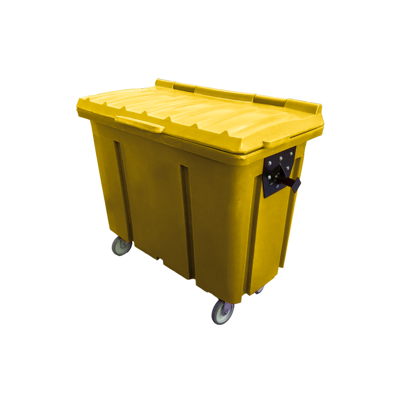 Container de Lixo 700L Munhão de Aço | Cleanlurb
