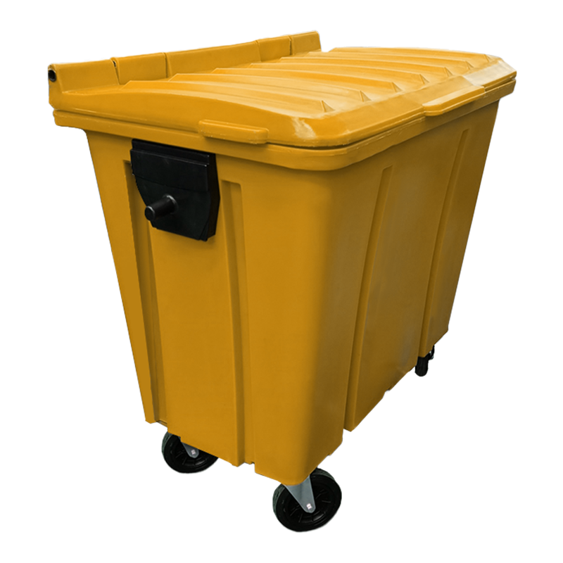CLEANLURB - Container de Lixo 700L Munhão Polietileno